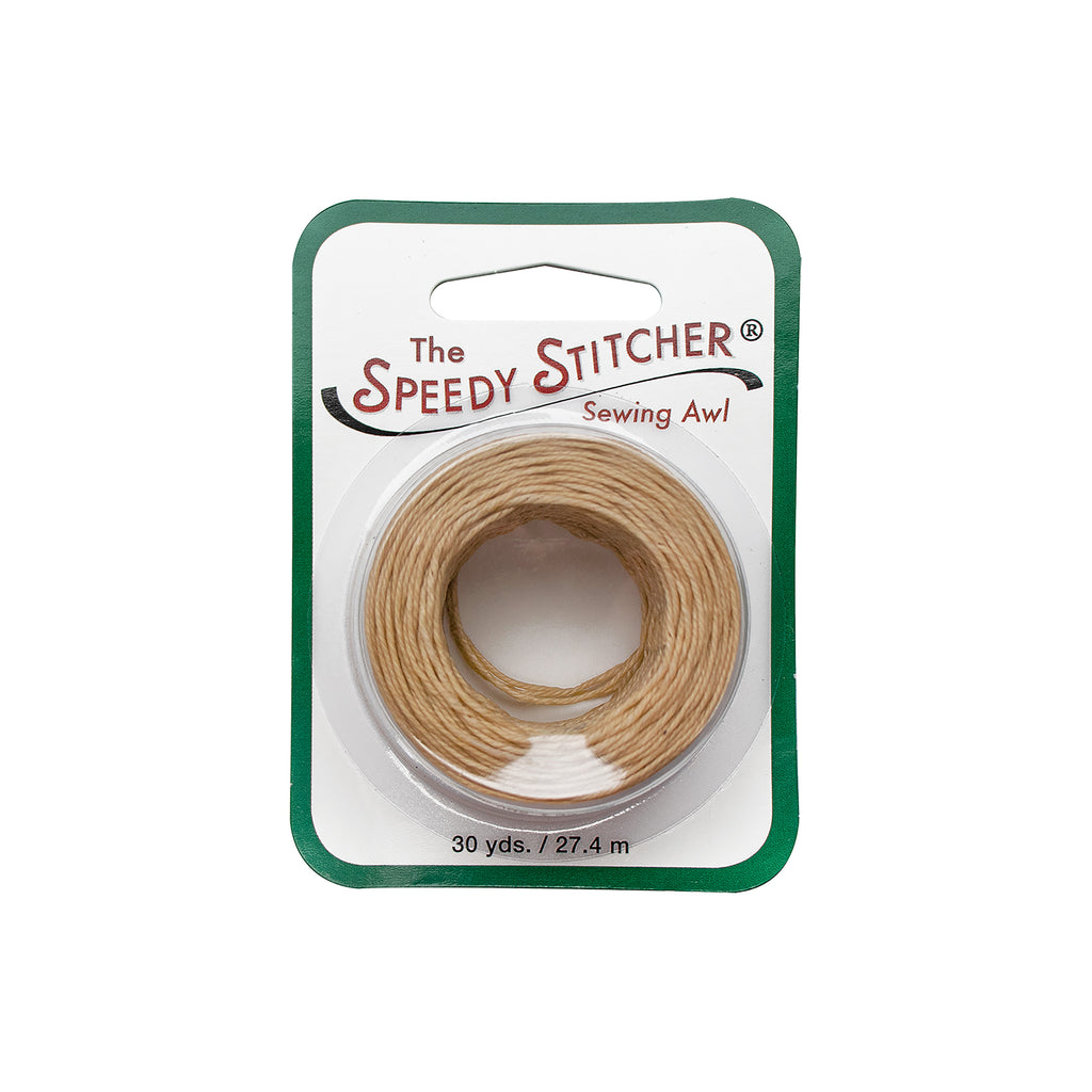 Fine Thread, Tan 30 yd Skein