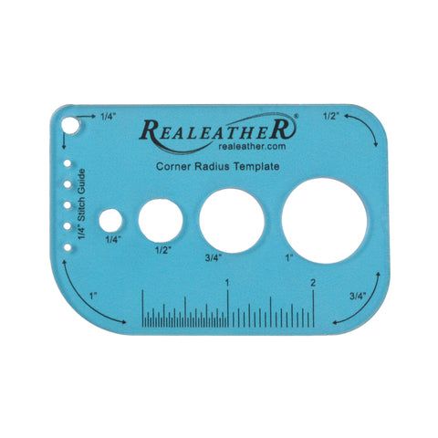 Corner Radius Template Tool & Stitch Guide – Shop Realeather